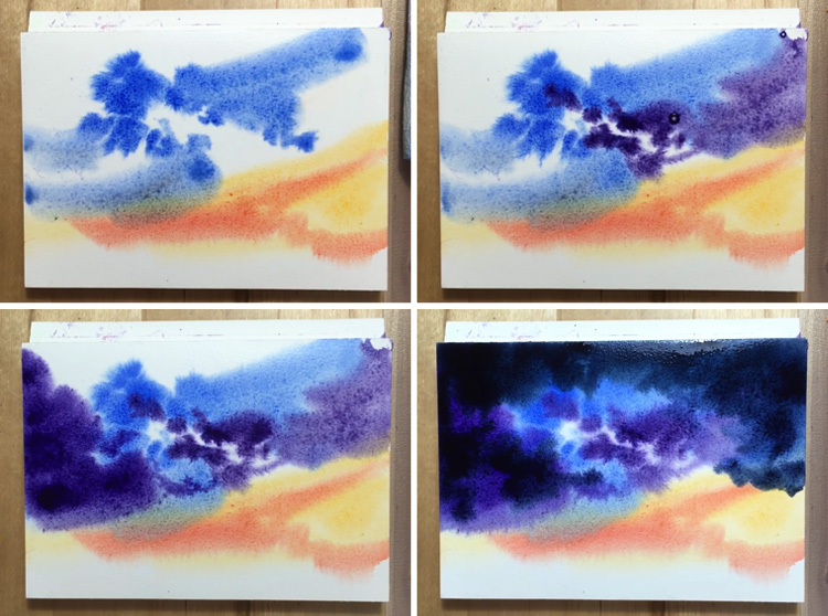 Starry Night Painting: Using Easy Watercolor Techniques To Paint Galaxies